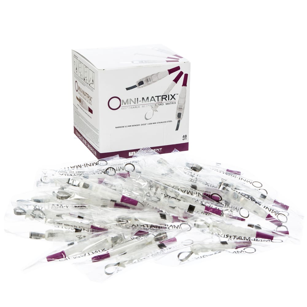 Ultradent Omni-Matrix Narrow, Stainless Steel - Pack 48