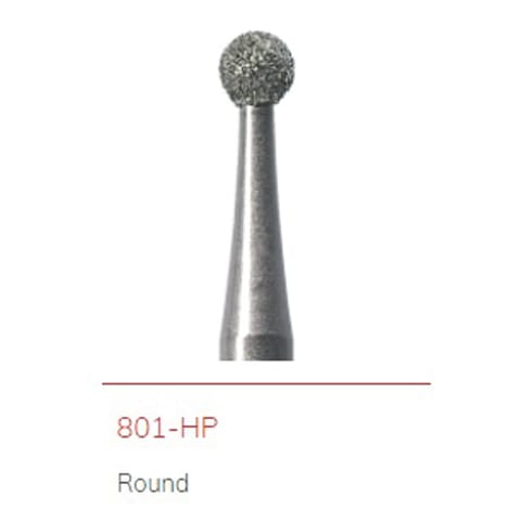 NTI Diamond Bur HP Round 801
