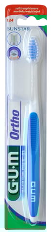 Gum Orthodontic Toothbrush 4-Row with Cap/Tray/Packer, 124MJ - Asst ...