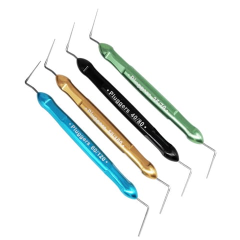 Plugger Double Ended #60/03(NiTi)-#120/02(SST), Blue - Pack 1