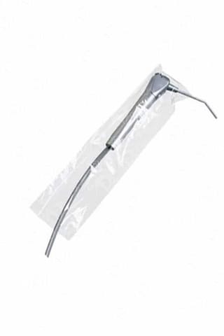 Syringe Sleeves Pre-cut opening, 65mm x 250mm Disposable - Box 500